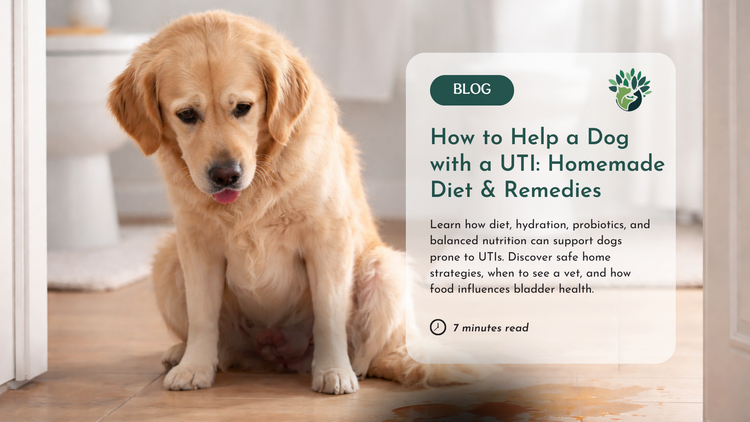 How to Help a Dog with a UTI: Homemade Diet & Remedies